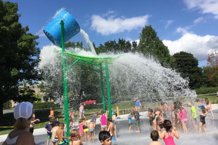 Wilmot Park | High-Capacity Splashpad in Fredericton by Vortex