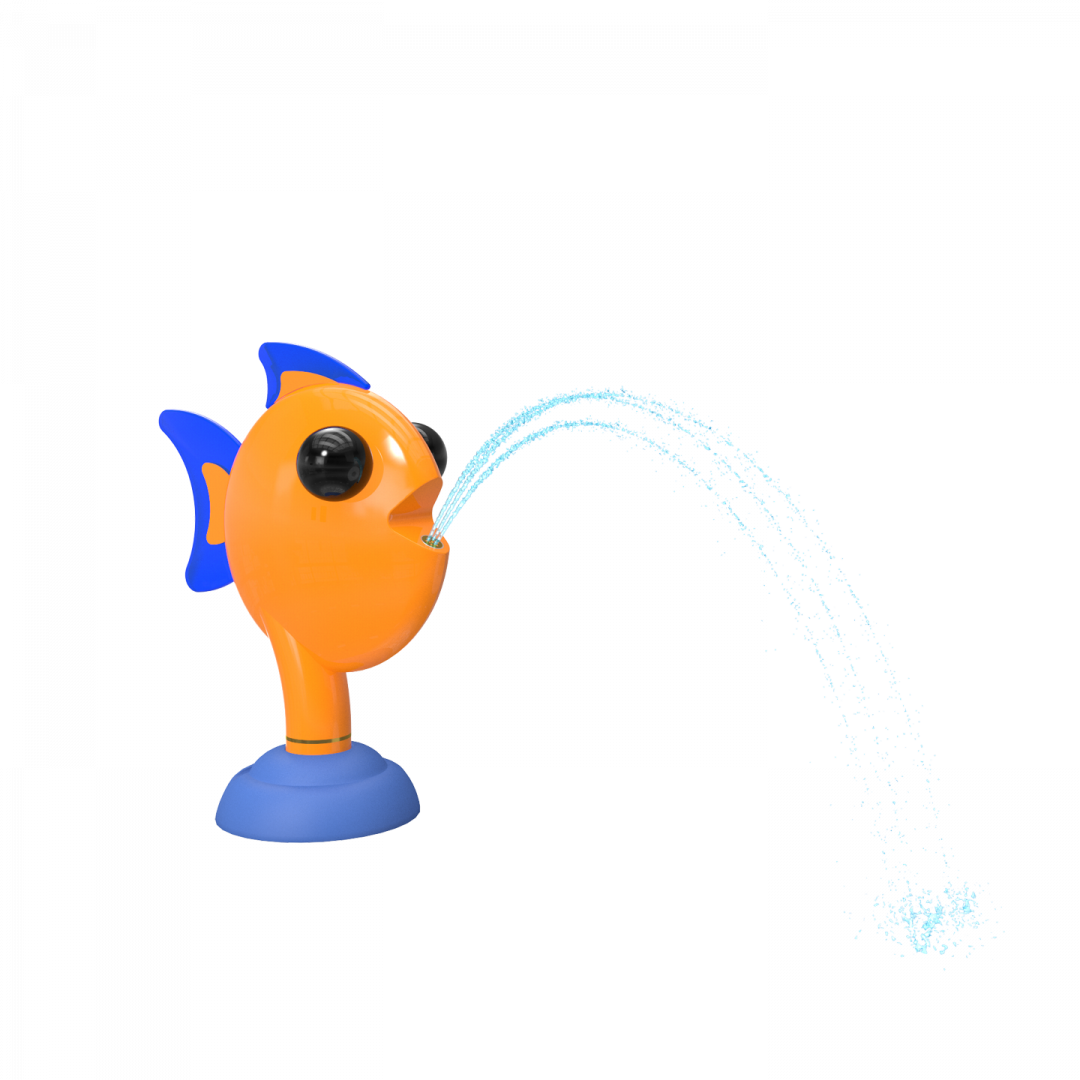 VORTEX Fish N°1 - VOR 7218 - Splashpad® and Poolplay™ Product.