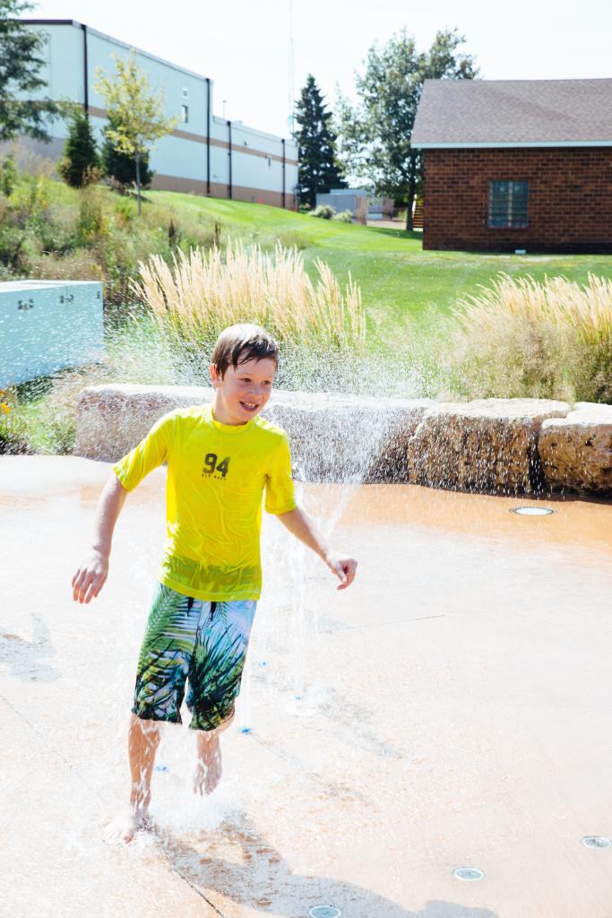 Central Park | Interactive Splashpad in Minnesota by Vortex