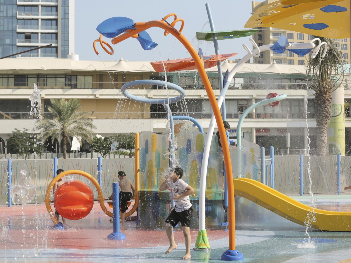 Vine-themed aquatic play structure | Vortex