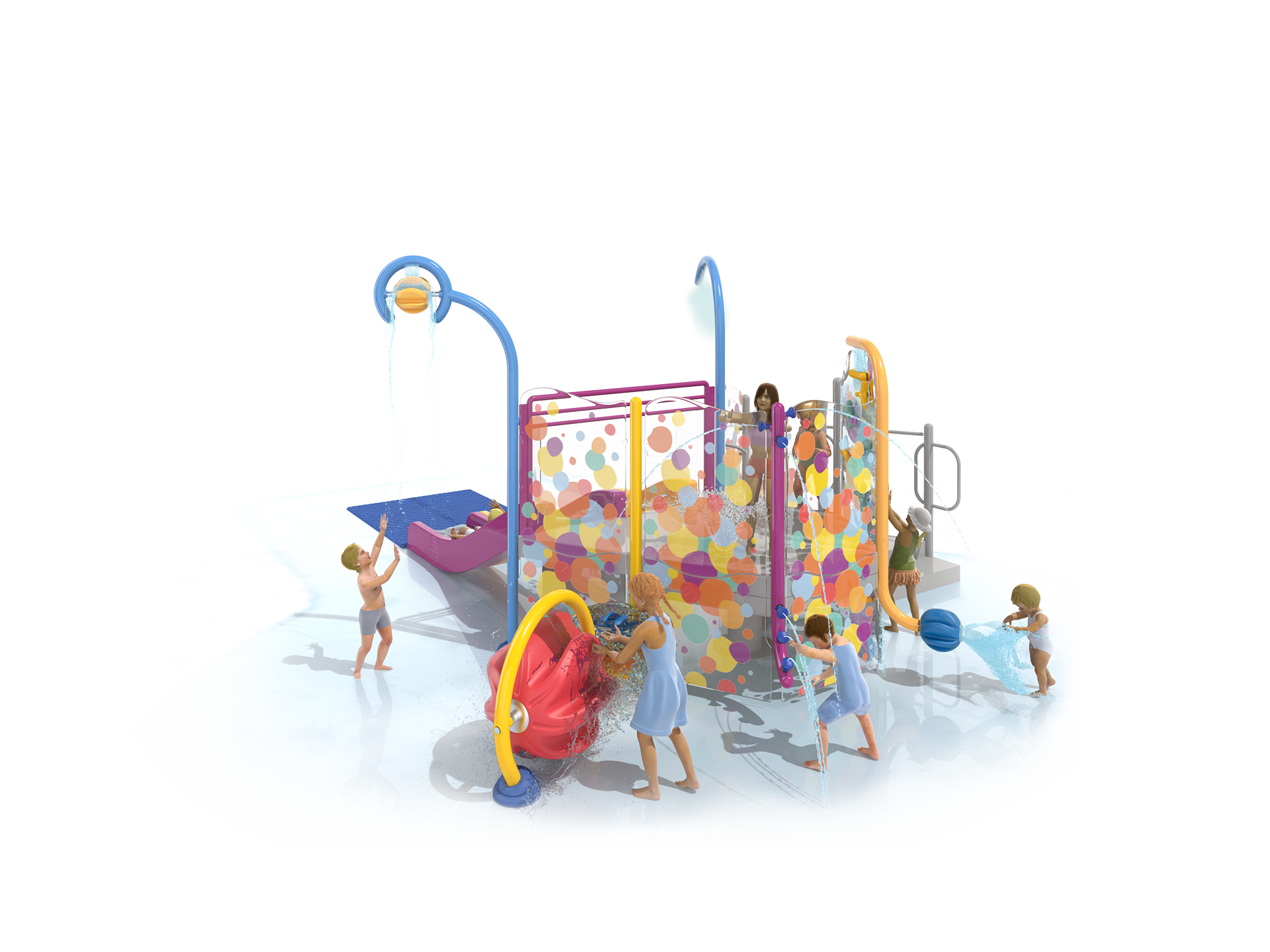 Playnuk No4 - EPN-04S - Produit Splashpad - Vortex
