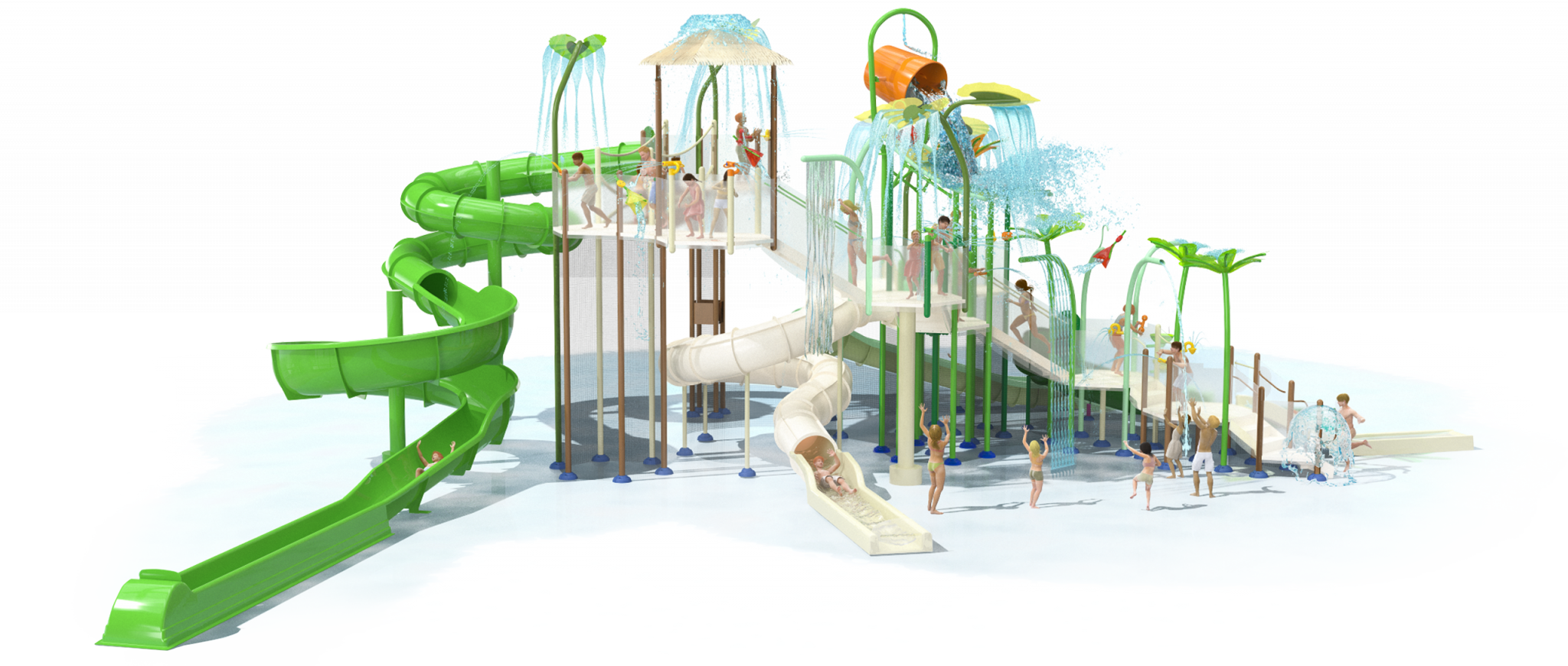 Vortex: Municipal, commercial splash pads & water play structures