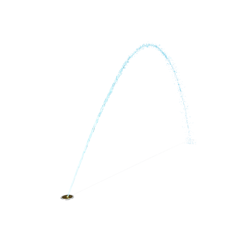 VORTEX Geyser No1 - VOR 301 - Ground Sprays Splashpad® Product.