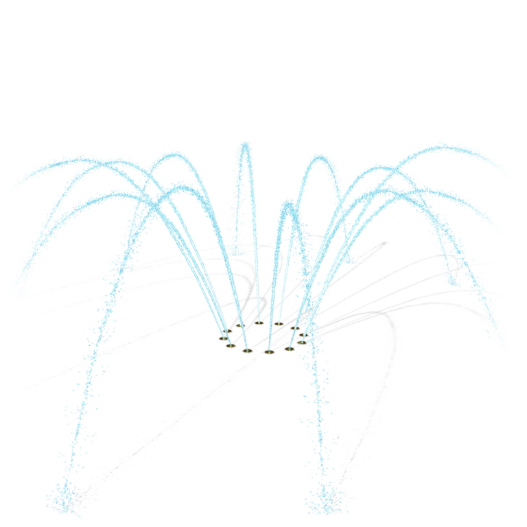 VORTEX Jet Stream N°1 - VOR 7512 - Ground Sprays Splashpad® Product.
