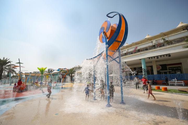 Waha Splashclub | Vibrant Splashpad Project In Bahrain By Vortex