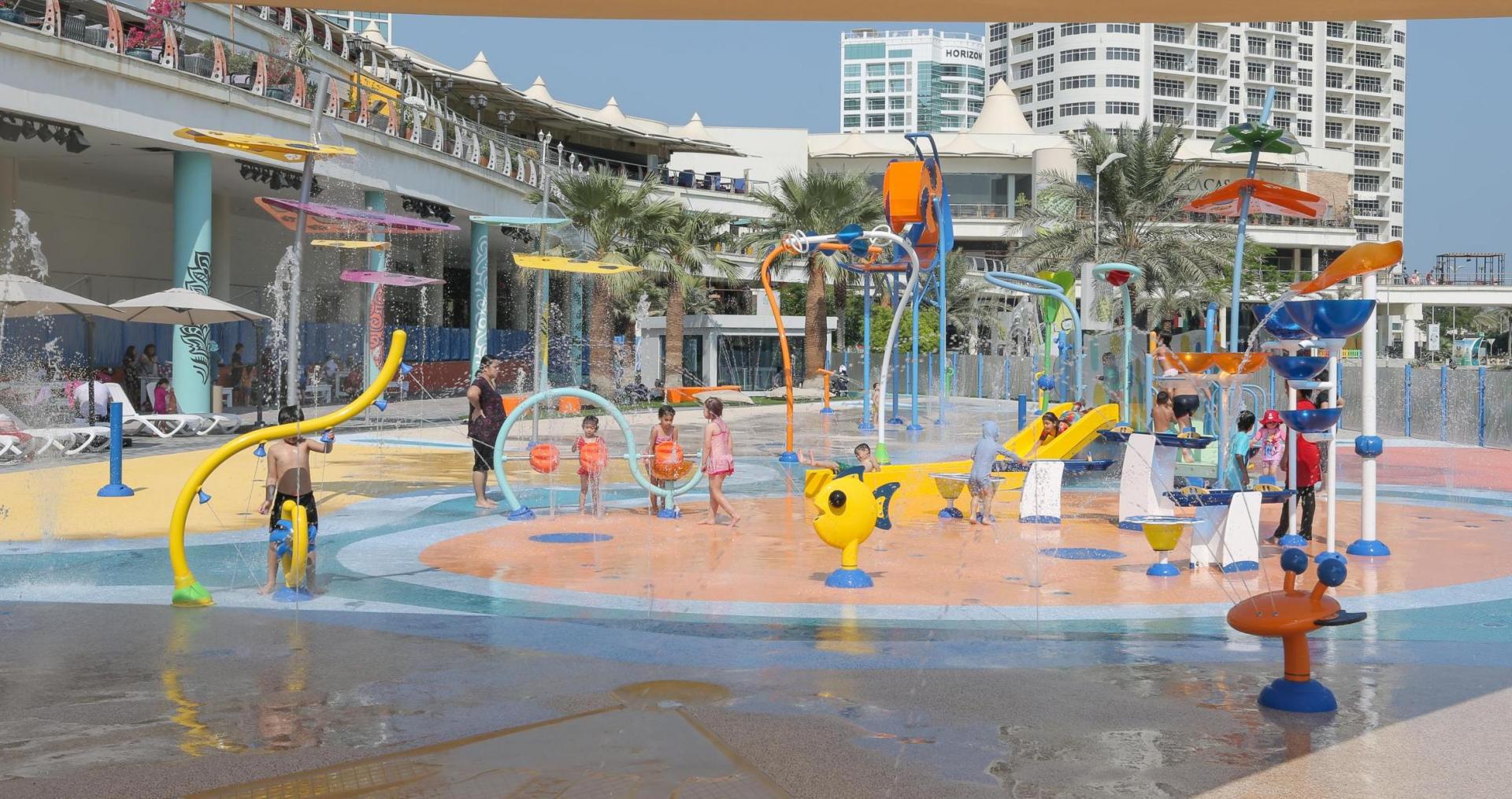 Waha Splashclub | Vibrant Splashpad Project In Bahrain By Vortex