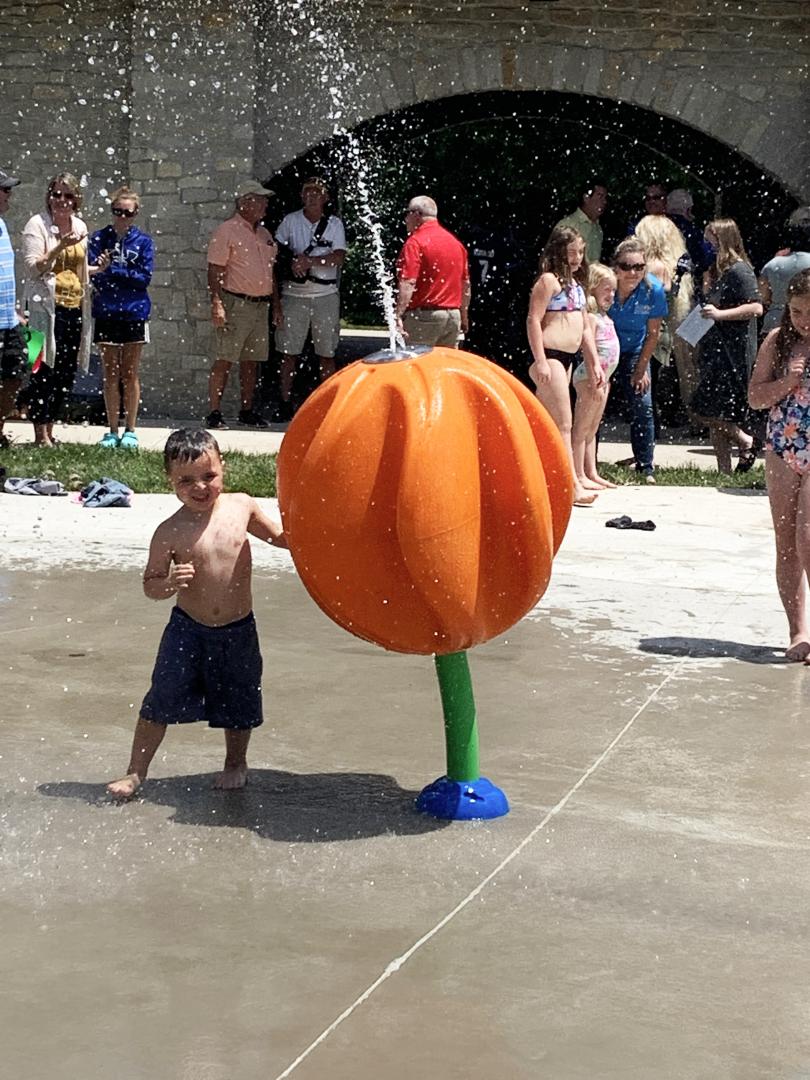 High Street Park | Ohio Splashpad Inspired by Local Students