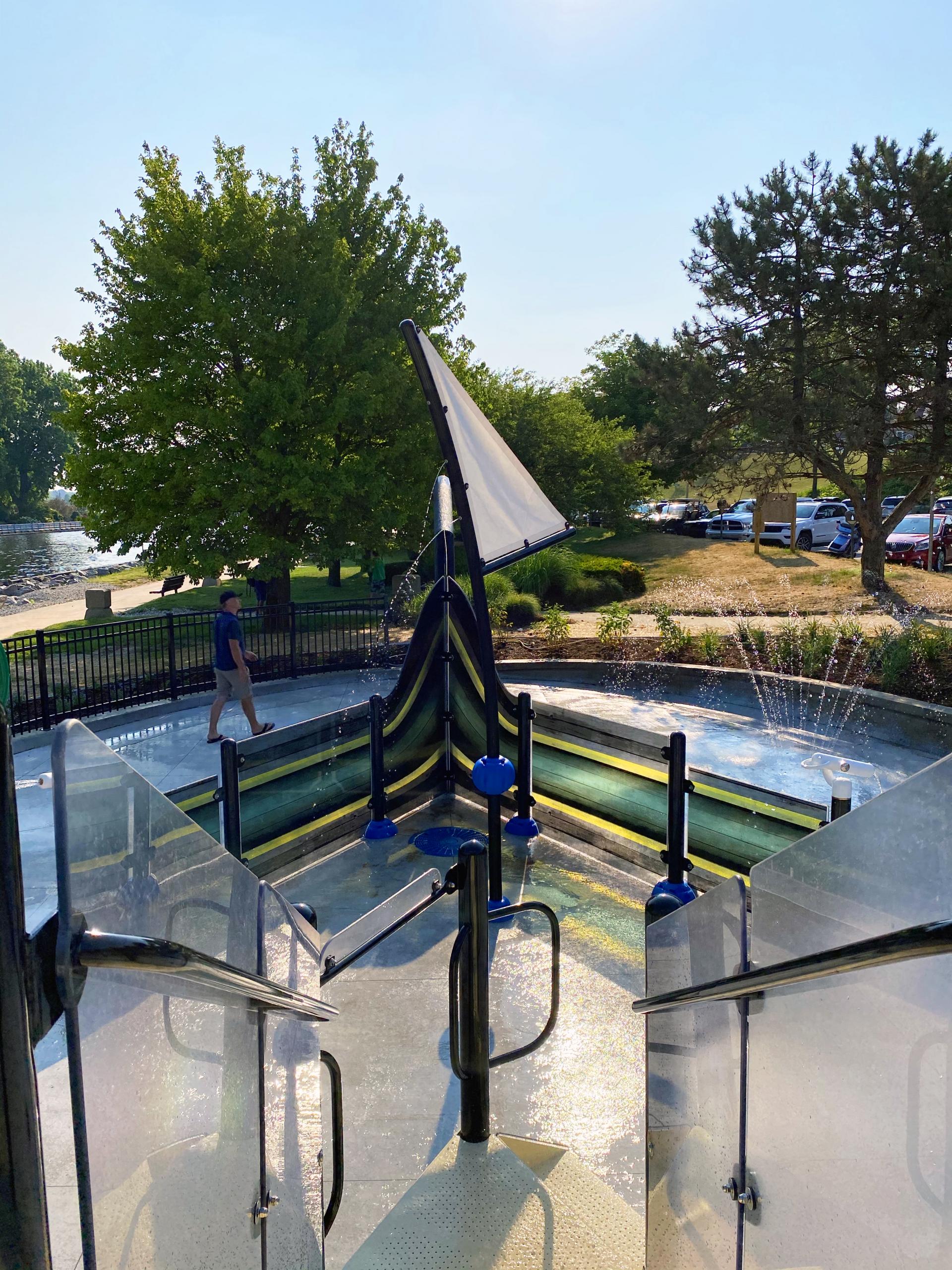 Riverfront Park | Pirate-Themed Splashpad In Michigan By Vortex