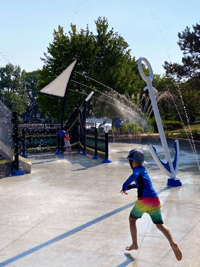 Riverfront Park | Pirate-Themed Splashpad In Michigan By Vortex