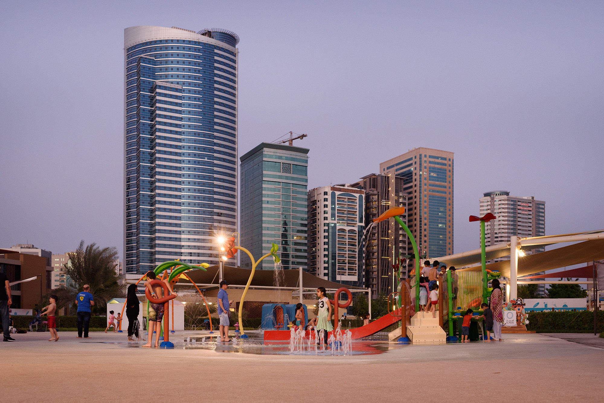 Al Majaz Waterfront | Upgraded Splashpad In UAE By Vortex