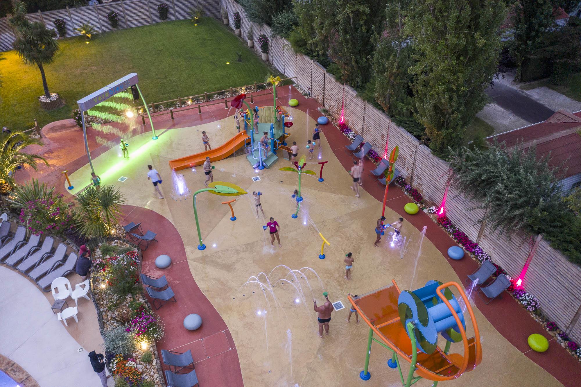 Camping Verébleu | Toddler-Focused Splashpad In France By Vortex