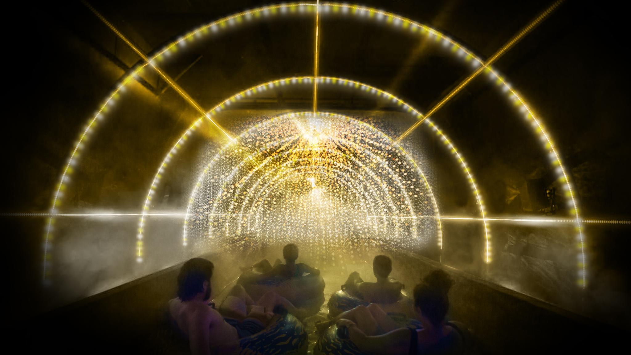 Dream Tunnel™ - Immersive Water Slide Tunnel By Vortex