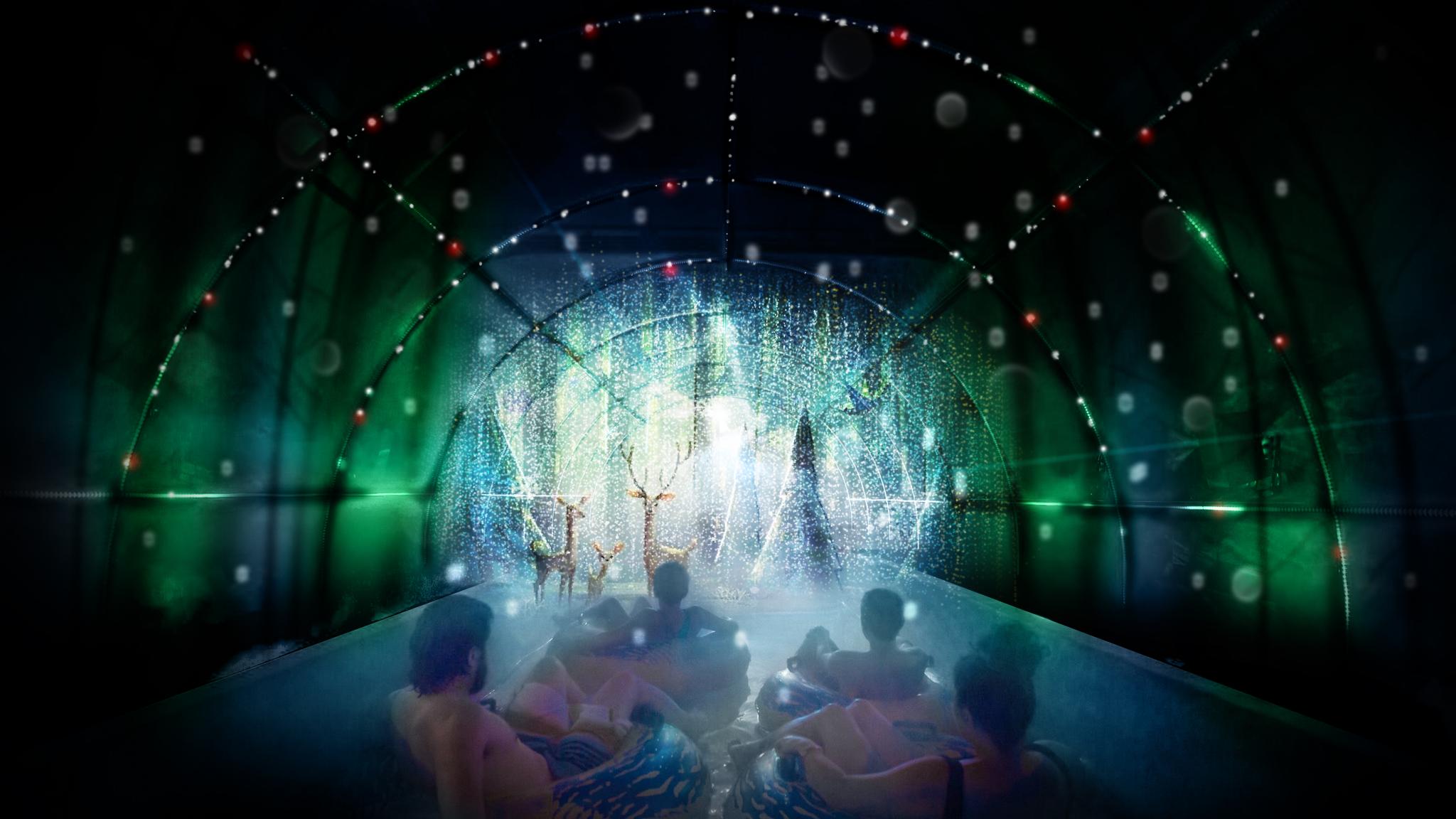 Dream Tunnel™ - Immersive Water Slide Tunnel By Vortex