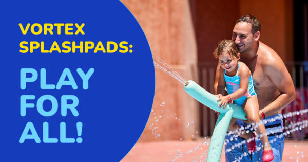 Vortex Splash Pad-Splash park Equipment-Commercial Water Slides
