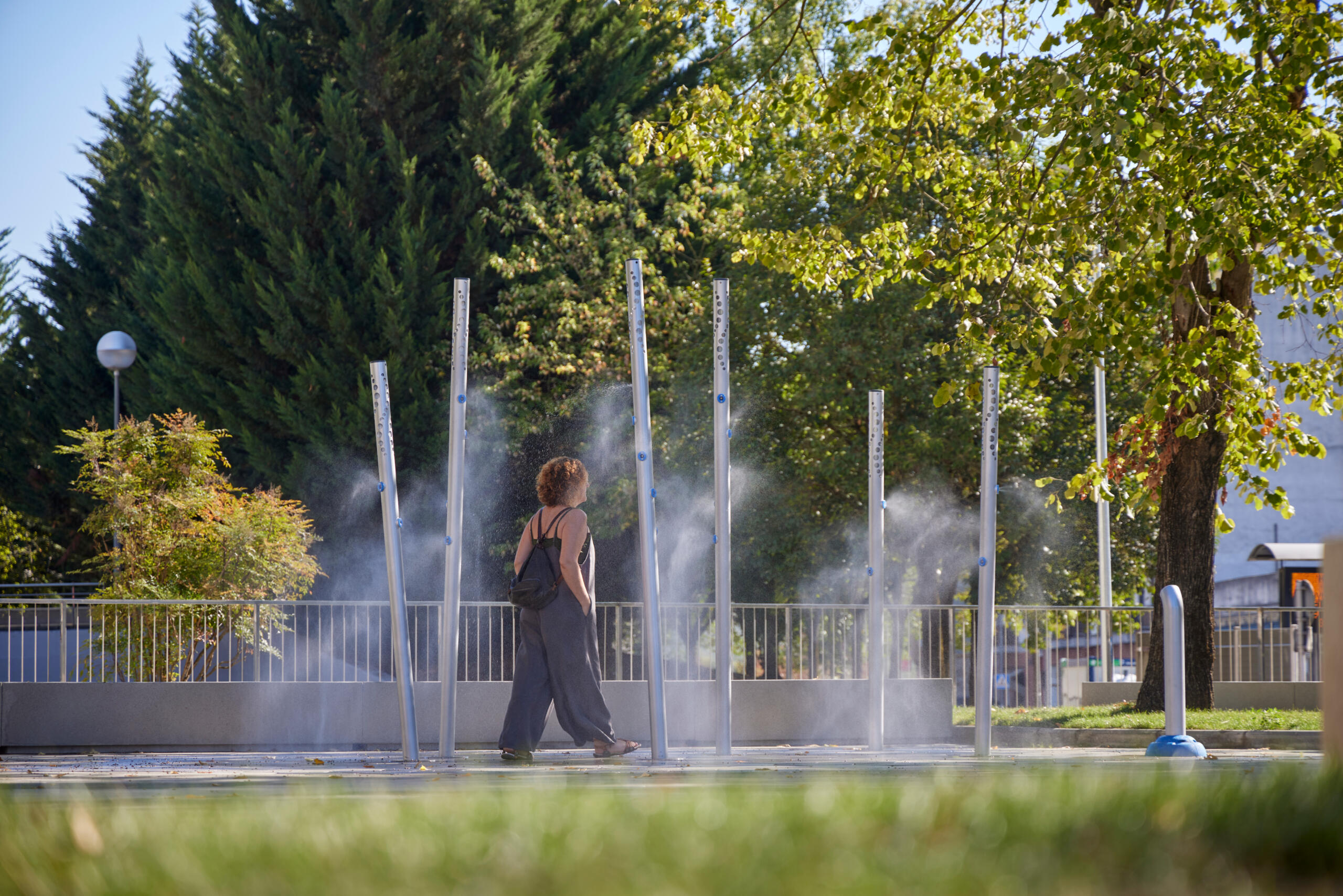 Lemoa Splashpad® y refugio climático - Proyecto Vortex