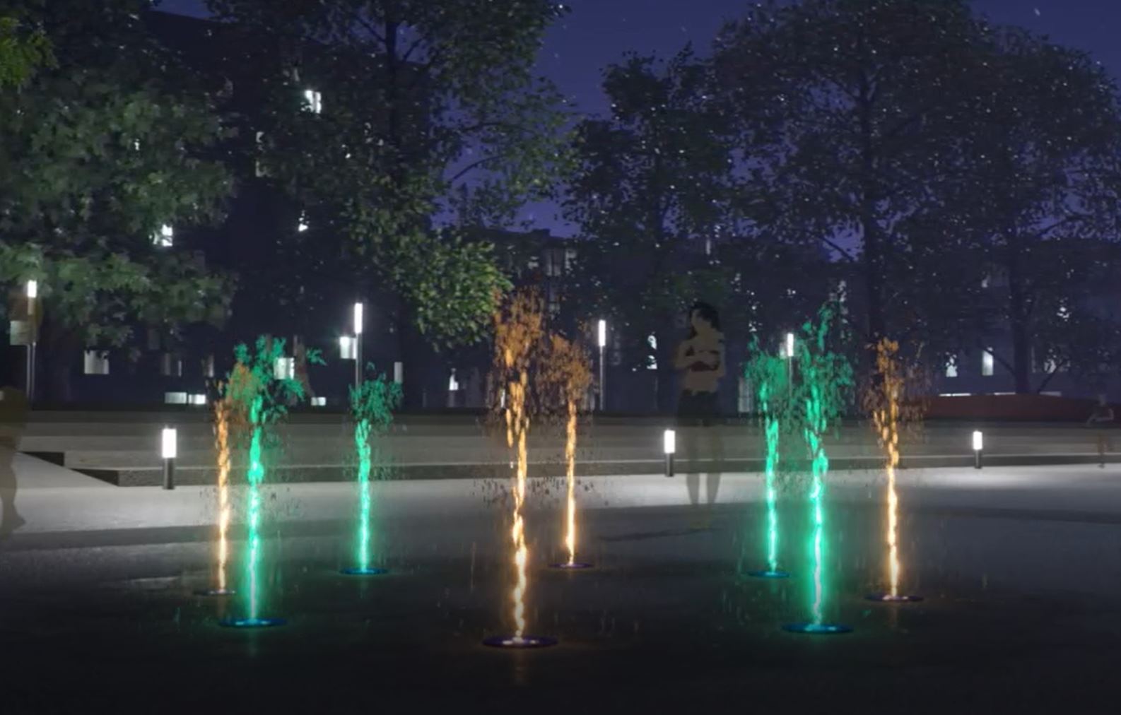 VORTEX Playable Fountains - Rethinking Fountains.