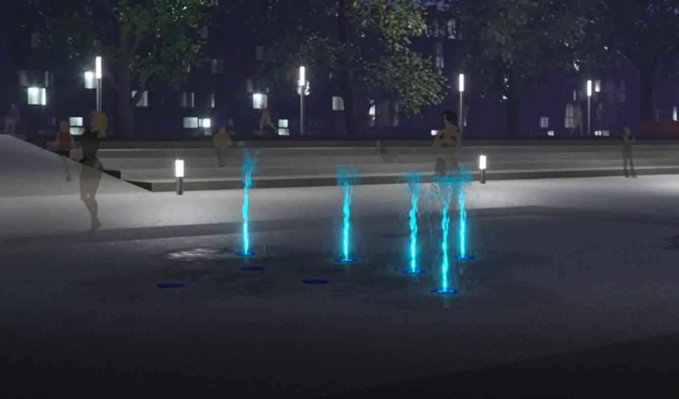 VORTEX Playable Fountains - Rethinking Fountains.