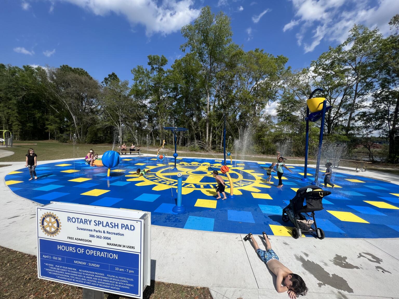 Live Oak Rotary Splashpad | Community Water Play In Florida By Vortex
