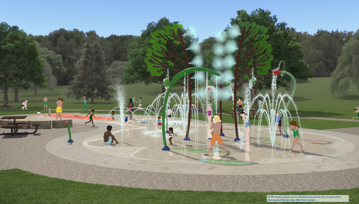 Parque Infantil Y Splashpad Inclusivo En Fort Lupton (Colorado) | Vortex