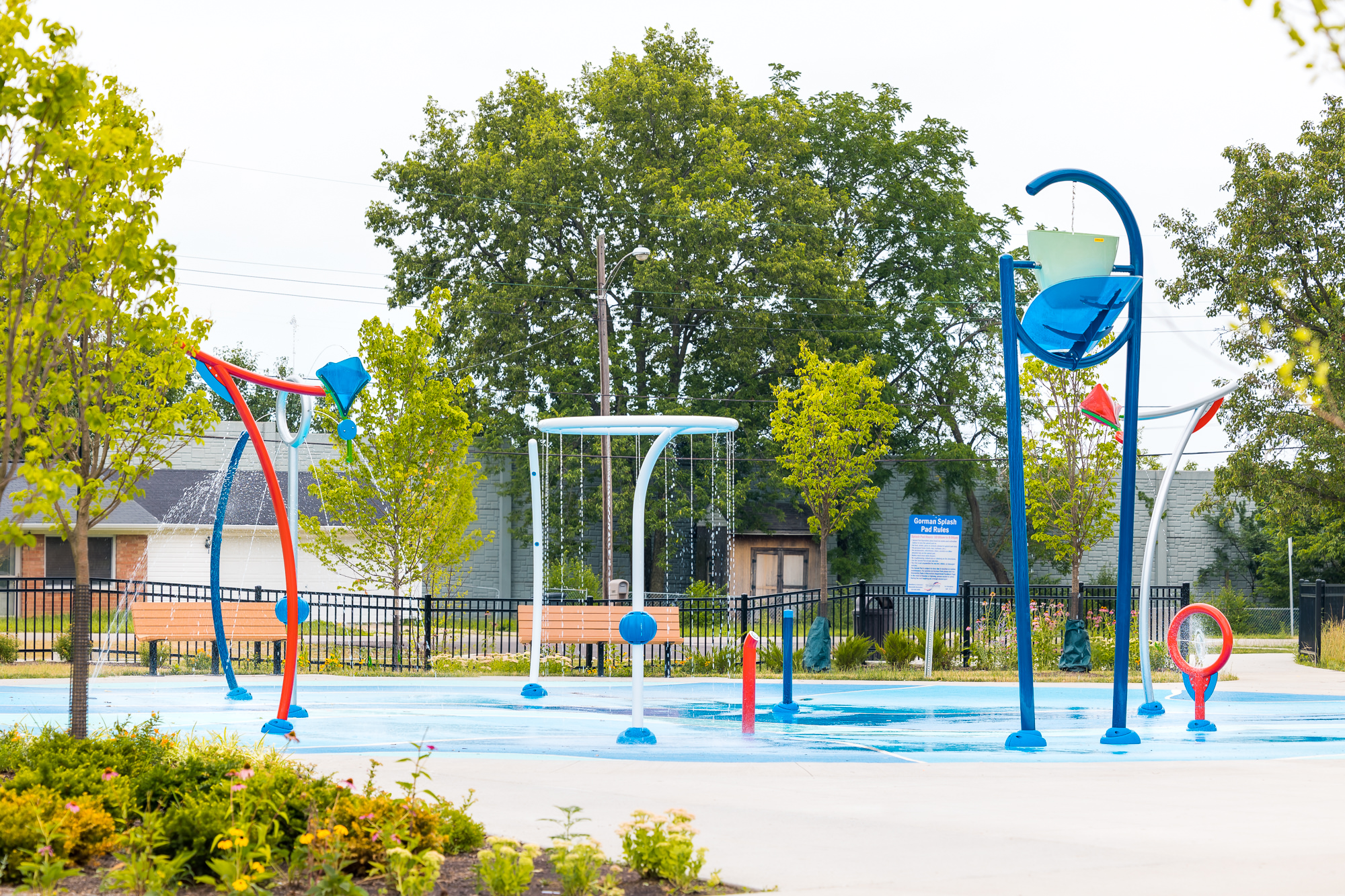 Gorman Park | Revitalized Ohio Splashpad & Park By Vortex