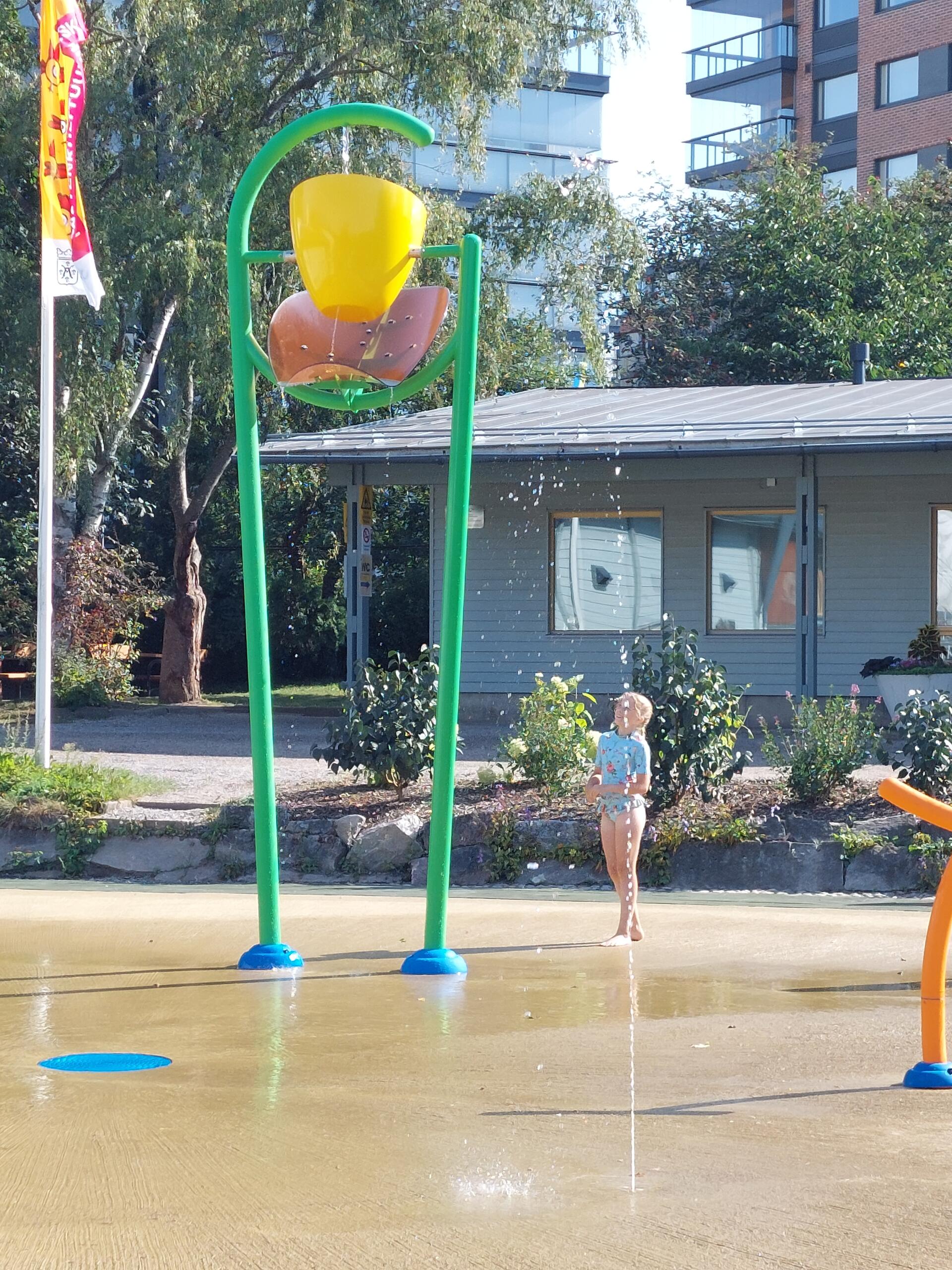 Kupittaa Park | Sustainable Urban Splashpad in Finland by Vortex